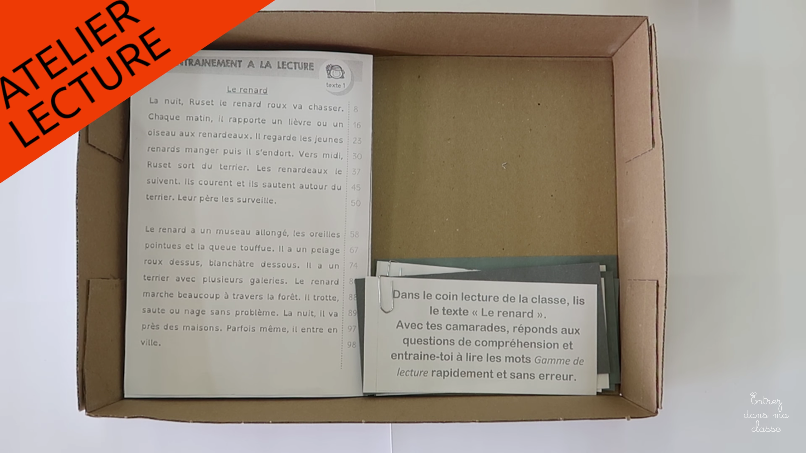 la semaine de la rentrée - Entrez dans ma classe